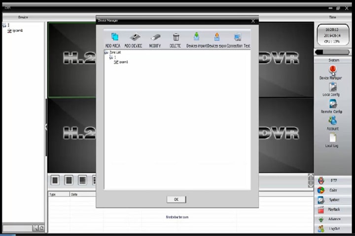 نرم افزار CMS xmeye پخش و انتقال تصاویر دوربین مداربسته برای کامپیوتر ...